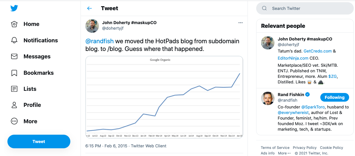 Subdomain vs Subfolder For A Blog - Which Is Better For SEO? - EditorNinja
