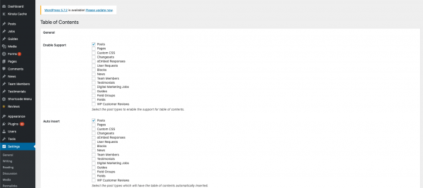 How to create a table of contents in WordPress - EditorNinja