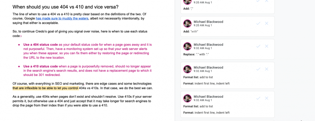 Single Document Editing Services By Professional Editors - EditorNinja