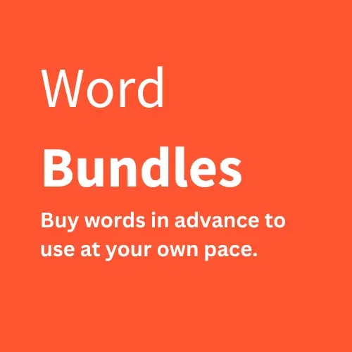 Word Bundles - EditorNinja